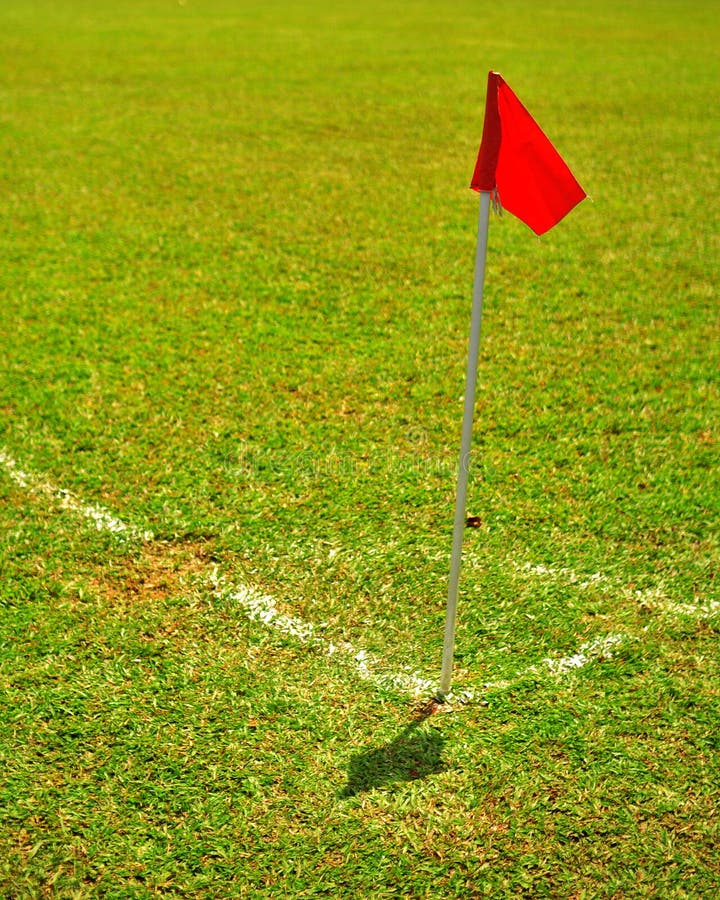 Soccer Linesman With Flag Picture. Image: 2373656
