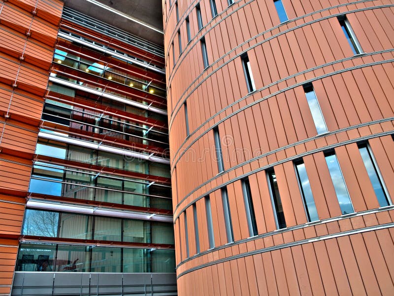 Red Corporate building stock photo. Image of business - 8631820