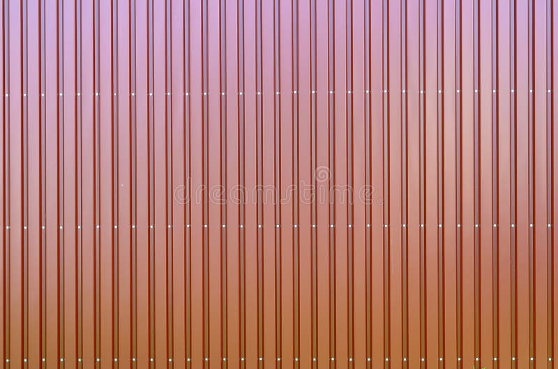Red Corrugated Galvanised Iron Cladding Stock Image - Image of grunge ...