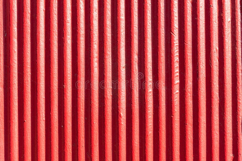 Red Corrugated Metal Sheet Background Stock Photo - Image of iron ...