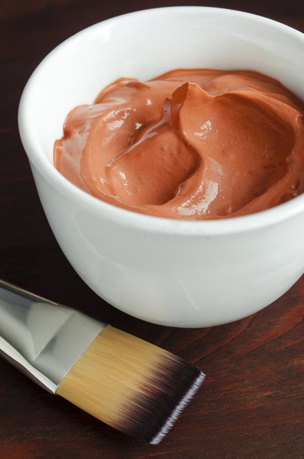 Red cosmetic clay stock image. Image of massage, exfoliation - 51236257