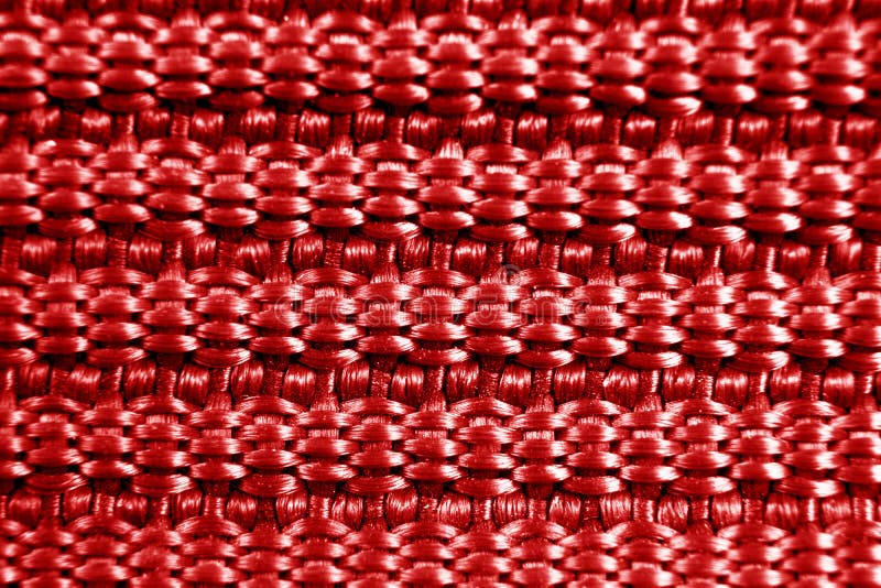 Red Cotton Fabric Texture. Linen Natural Canvas Texture with Pattern ...