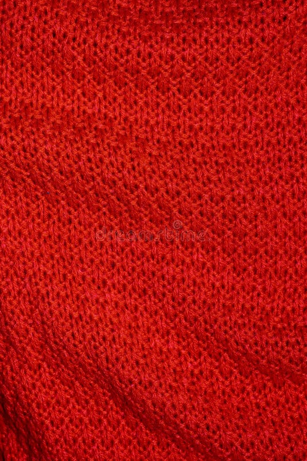 Red Cotton Material Macro Photo Stock Photo - Image of metal, pattern ...