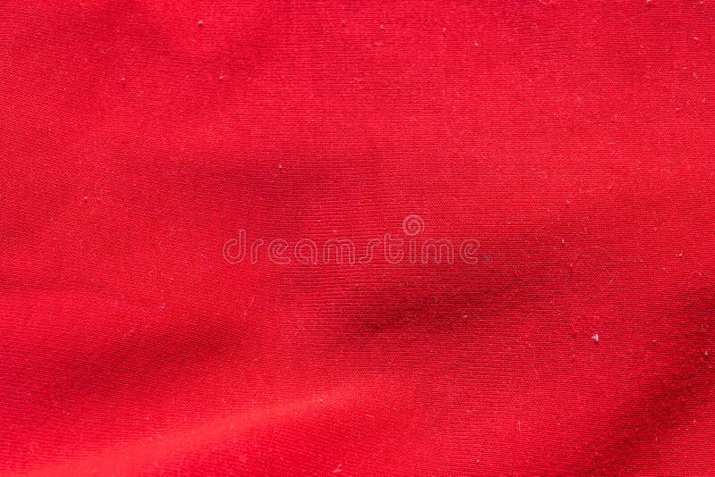 Red Cotton Material Texture or Background Stock Photo - Image of fiber ...