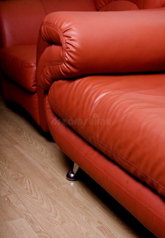 Red Couch stock photo. Image of couch, luxury, expensive - 385568