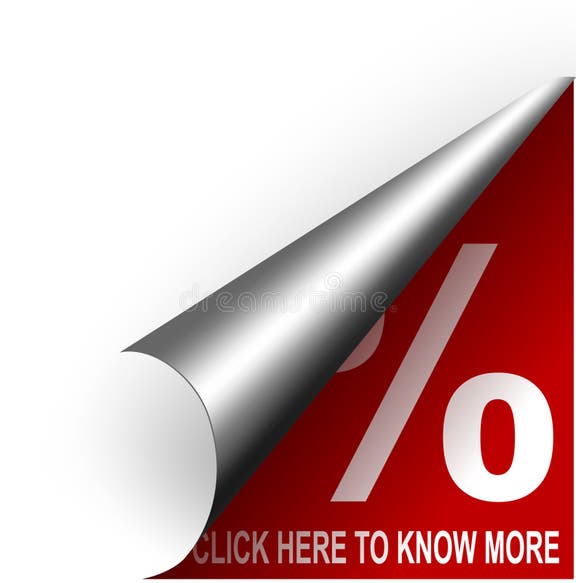 Red coupon button stock vector. Illustration of business - 51380229