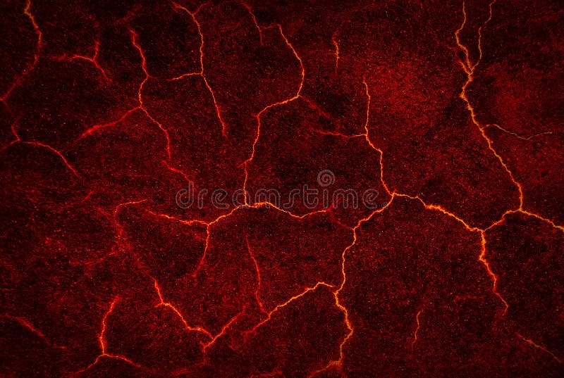 The Red Crack Abstract Background Stock Image - Image of erupt, crack ...