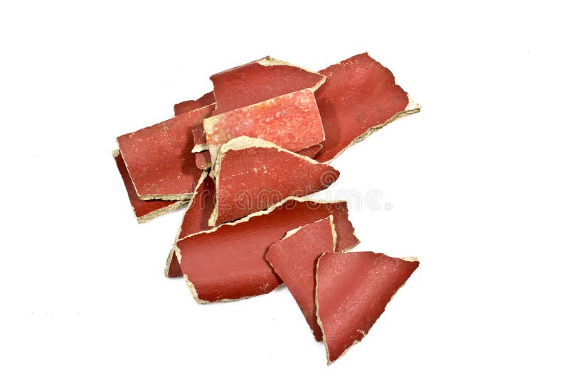 Red cracked tiles. stock photo. Image of tile, pattern - 34598690