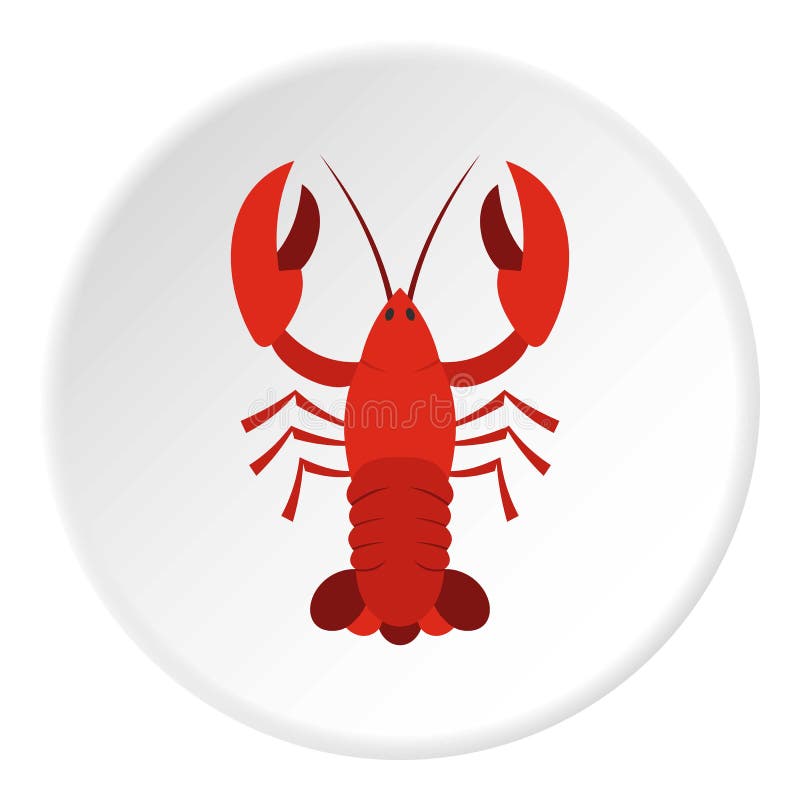 Crayfish Icon. River Lobster, Langoustine or Crustacean Delicacies ...