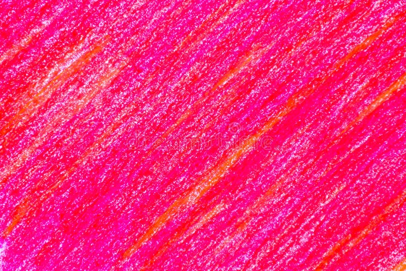 Red Crayon Sketch Texture Background Stock Image - Image of handmade ...