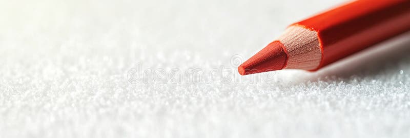 Red Crayon on White Background - Red Crayon, White Surface, Art ...