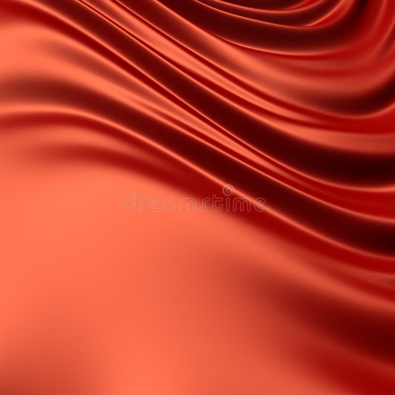 Red curve folded cloth stock illustration. Illustration of miss - 12559939