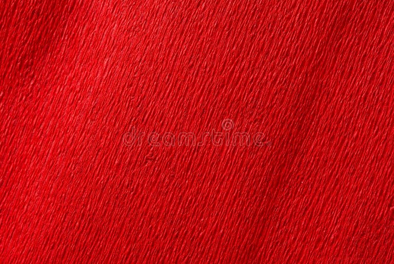 Red crepe paper stock image. Image of reflection, detail - 7896831