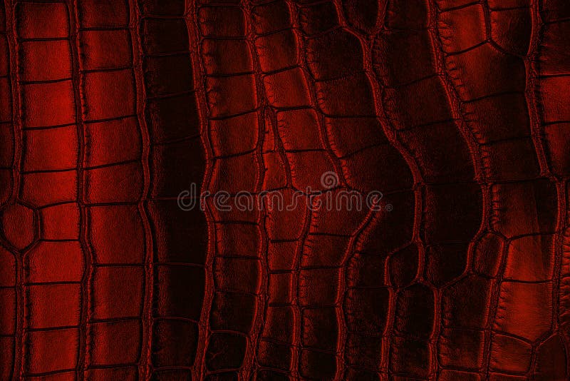 Red Crocodile Skin Texture As Wallpaper Stock Photos - Free & Royalty ...