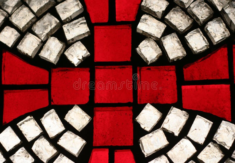 Red cross stock photo. Image of window, abstract, pattern - 1545358