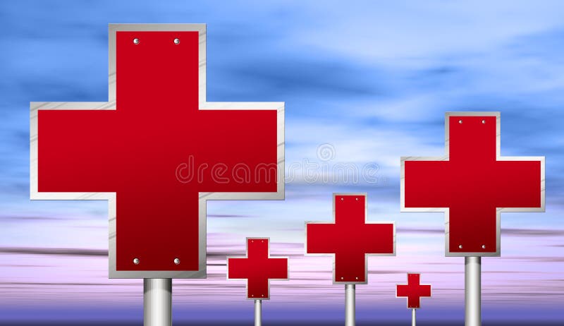 Red cross editorial stock image. Illustration of cotton - 1888864