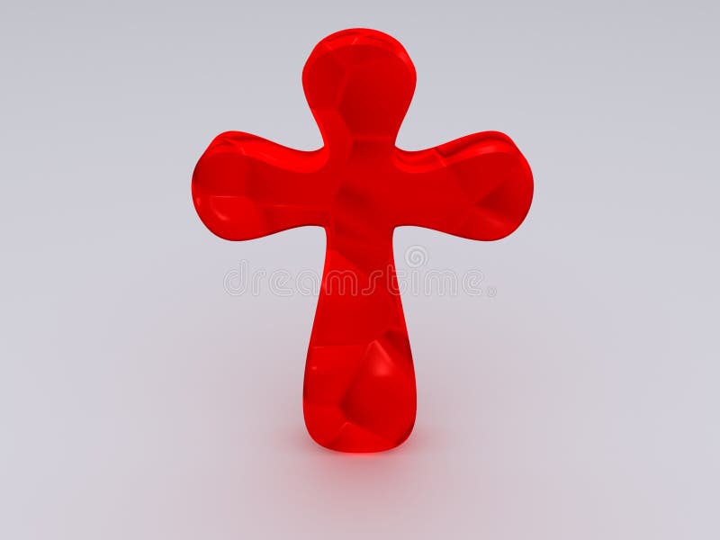 Religious Cross on Keyboard Stock Image - Image of faith, computing ...