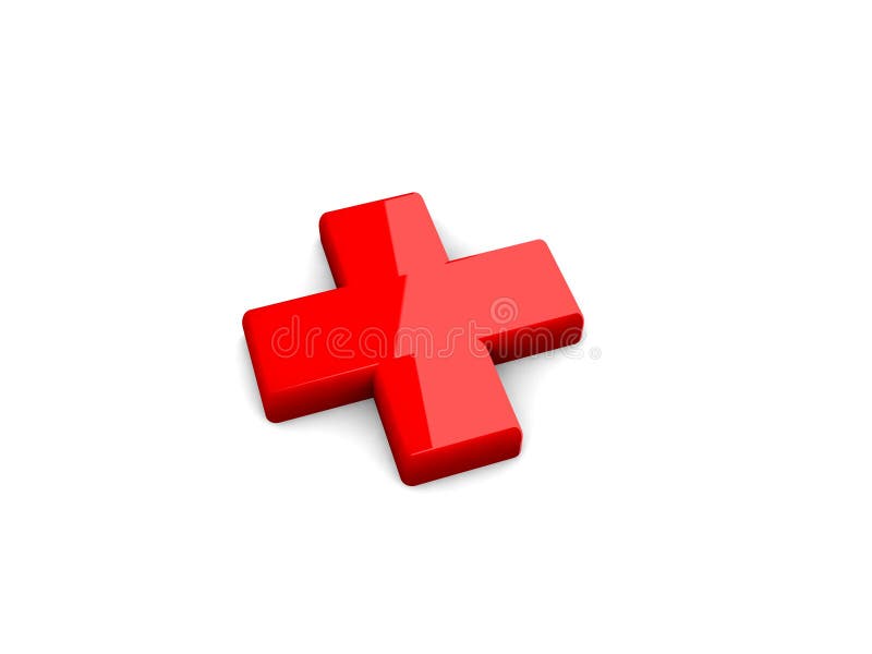Red cross bandaid editorial stock photo. Illustration of medical - 6646413