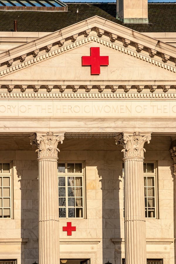 Red Cross Building in Washington, DC USA Capital Editorial Stock Image ...