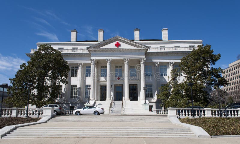Red Cross Headquarters editorial stock photo. Image of district - 39541108