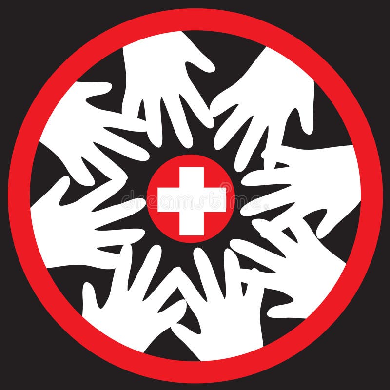 Hands logo stock vector. Illustration of together, company - 55782518