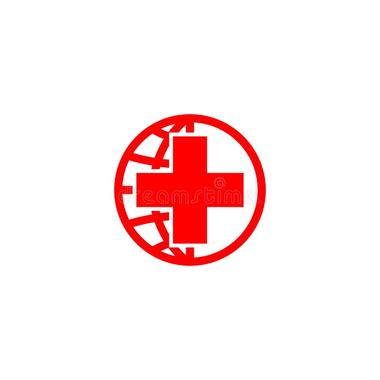 Red cross logo editorial image. Illustration of ready - 91705480