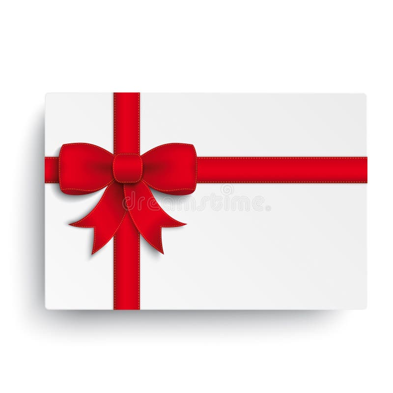 Red Cross Ribbon Lights Blue Sky Stock Vector - Illustration of gift ...