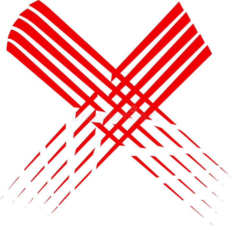 Red Cross Sign Icon Wrong Mark Icon Red Cross X Symbol Grunge X Icon Stock Vector