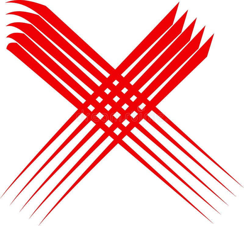 Red Cross Sign Icon. Wrong Mark Icon. Red Cross X Symbol. Grunge X Icon ...