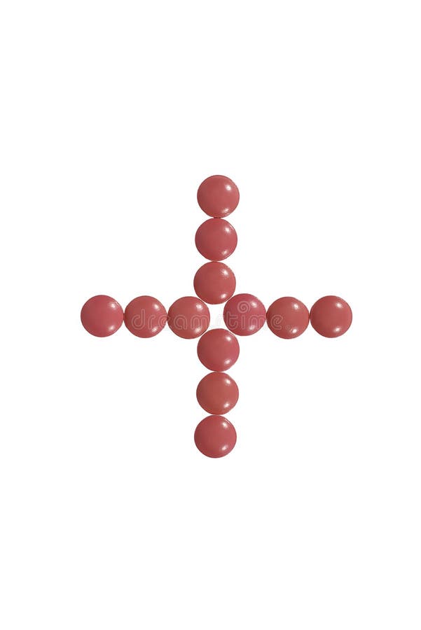 Cross of Tablets on a Blue Background Stock Image - Image of pharmacy ...