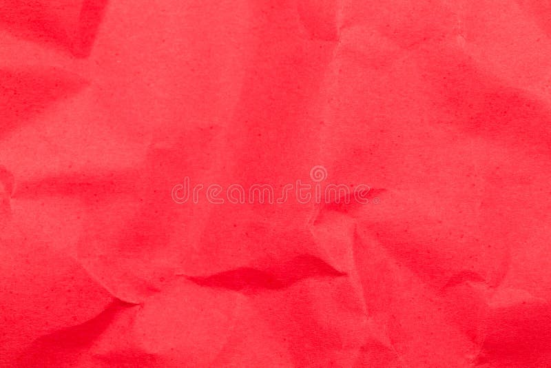 Red Crumbled Textured Paper Stock Photo - Image of texture, uneven ...