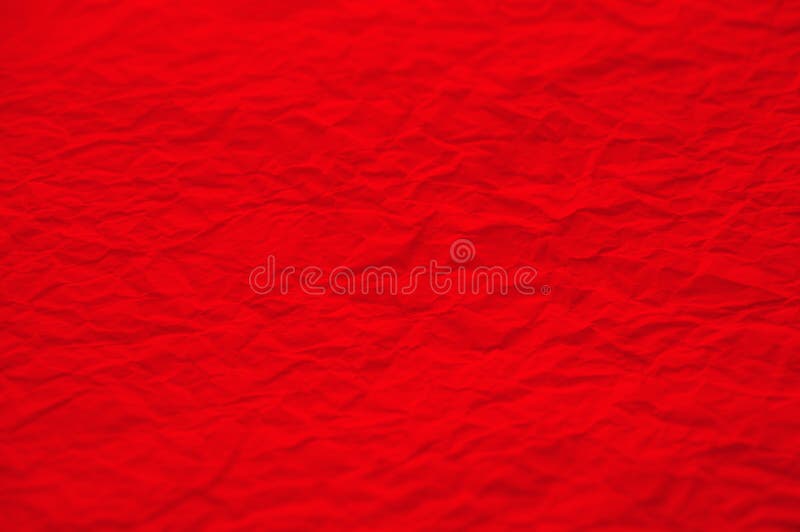 Red Crumpled Paper Texture Background for Design. Wallpaper for Copy ...