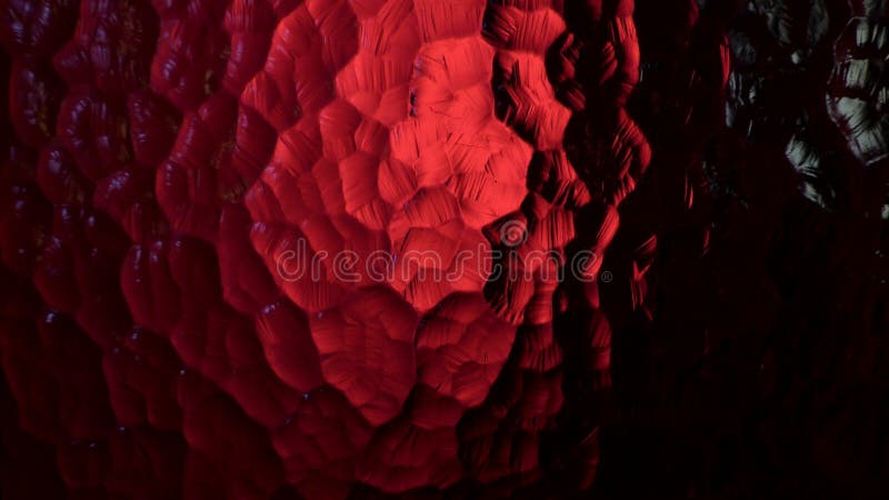 Red Crystal Abstract Glass Texture Background. Stock Footage - Video of ...