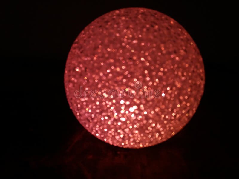 Red crystal ball stock image. Image of crystal, color - 71359417