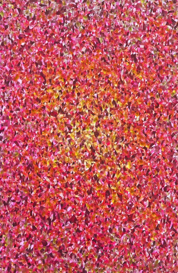 Red Crystal Facet Background Summer Theme Stock Illustration ...