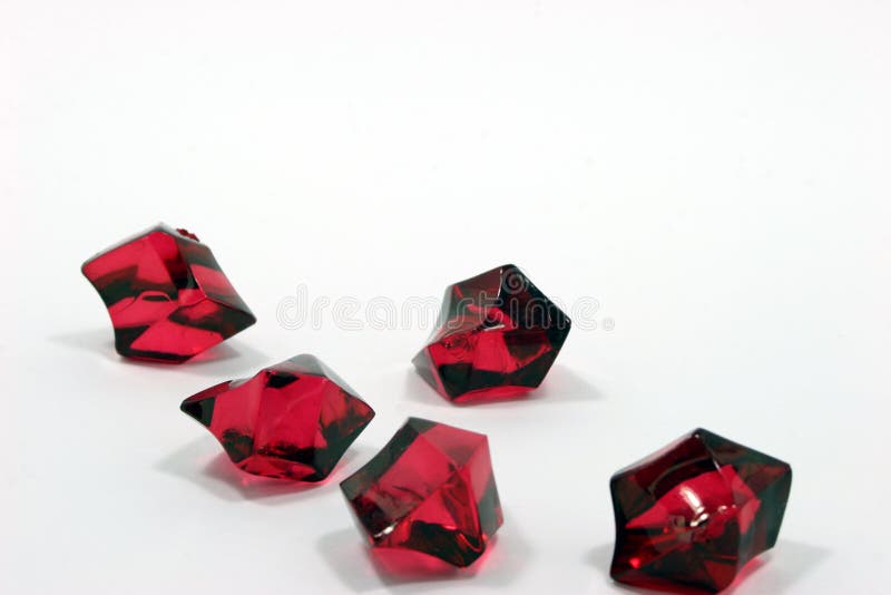 3D Round red ruby stones stock image. Image of brightness - 10623229
