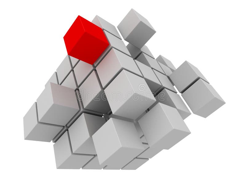 Rendered Cube Stock Illustrations – 5,520 Rendered Cube Stock ...