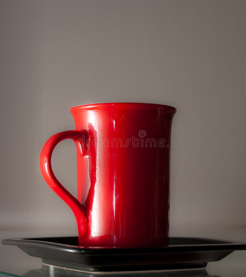 Red cup stock photo. Image of render, style, glass, mirror - 12855206