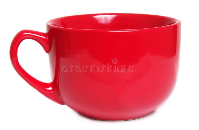 Red cup stock photo. Image of drink, single, macro, porcelain - 35910738