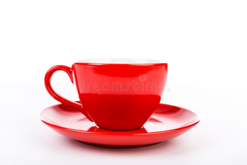 Red Coffe Cup stock image. Image of refreshment, kitchen - 3810909