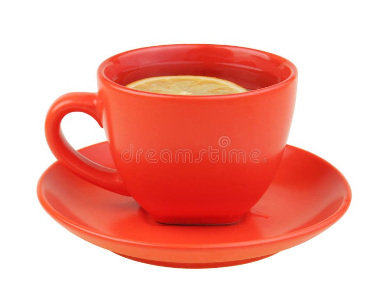 Red Tea cup stock image. Image of healthy, party, herbal - 7044731