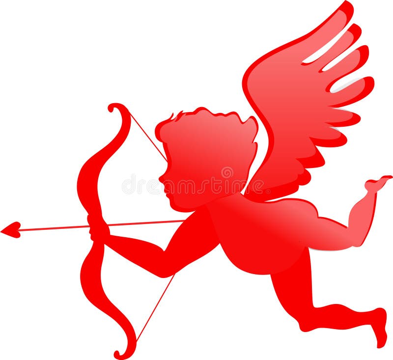 Red Cupid Clipart