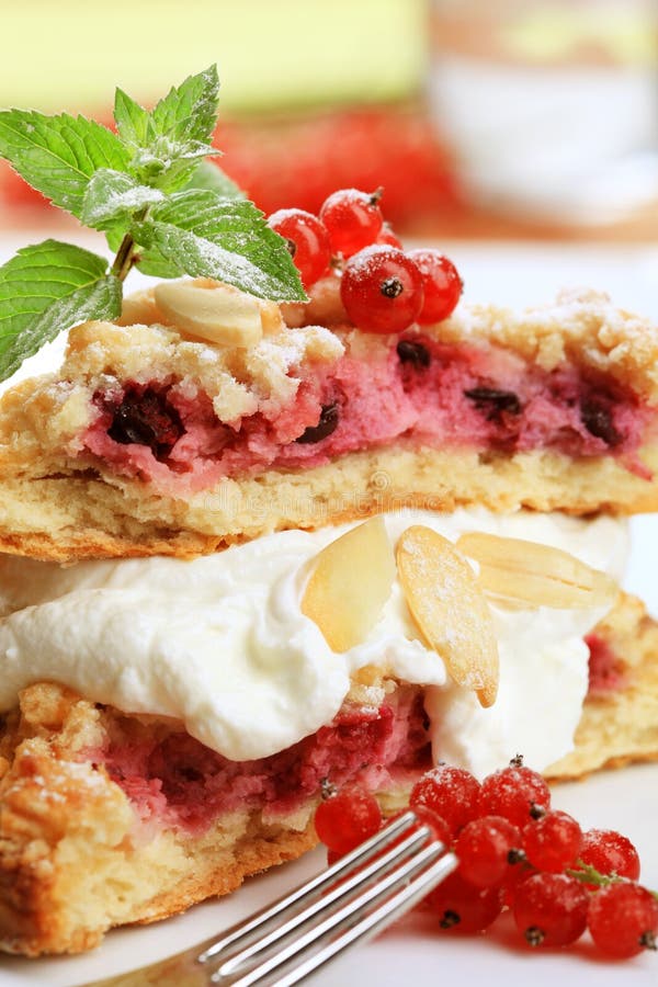 Red currant cake stock image. Image of yogurt, cheese - 11694869