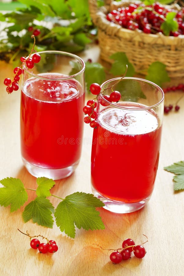 Red currant drink stock image. Image of mature, cold - 15017657