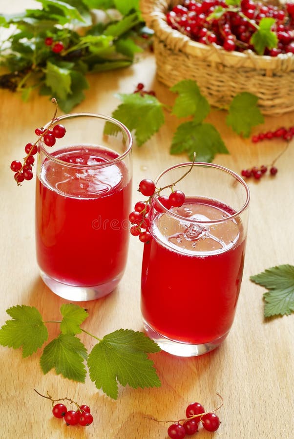 Red currant drink stock image. Image of botany, organic - 15052663