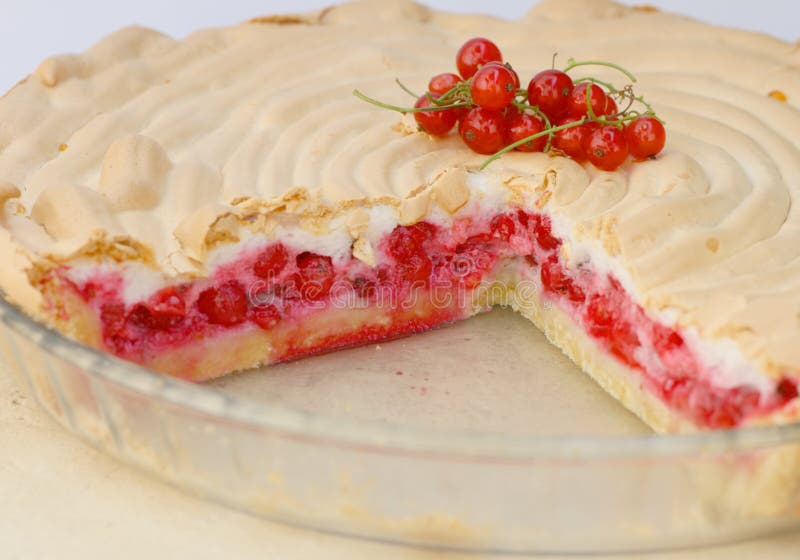 Red currant pie stock image. Image of currant, eating - 44795677