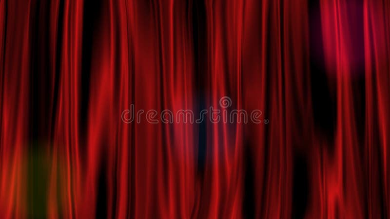 Red Curtain stock video. Video of animation, curtains - 42255127