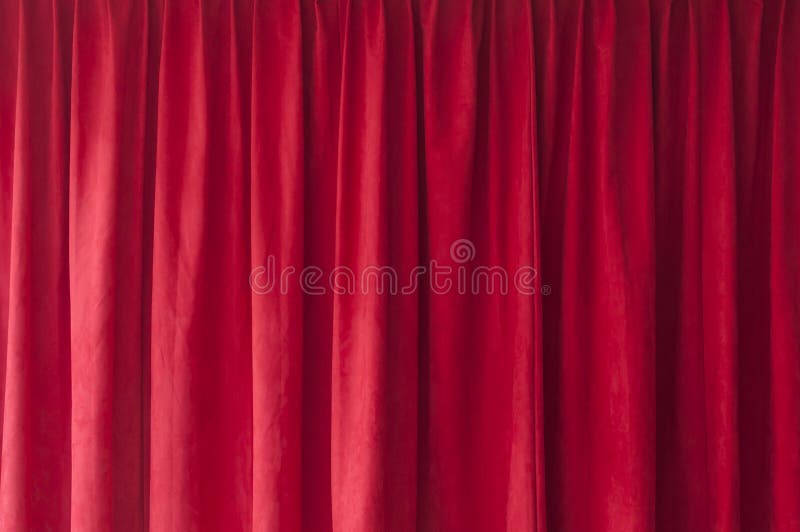 Red curtain stock photo. Image of texture, velvet, opera - 44598408