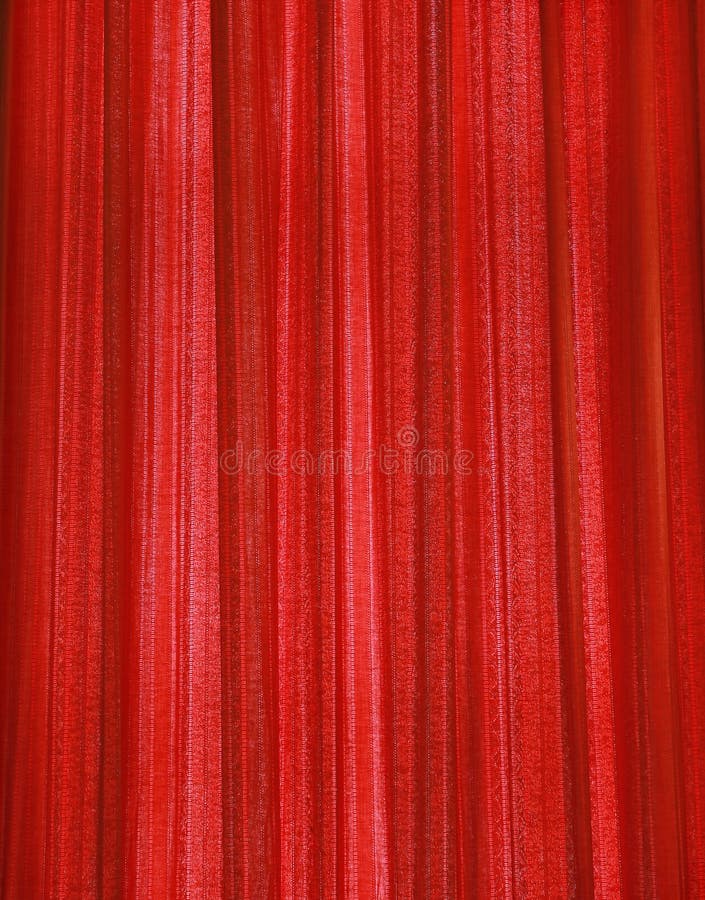 Red Curtain Fabric Background Stock Image - Image of entertainment ...