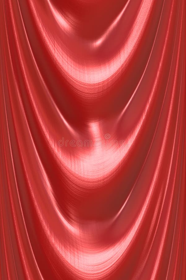 Red curtain illustration stock illustration. Illustration of interior ...